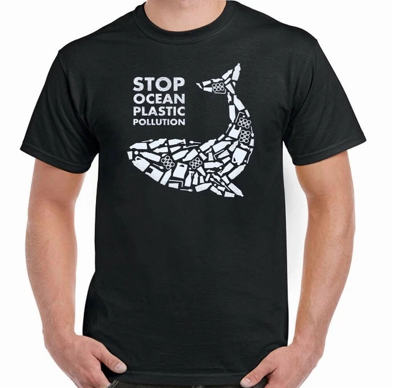 Hot Trending Tee With Environment T-Shirt Stop Ocean Plastic Pollution ...