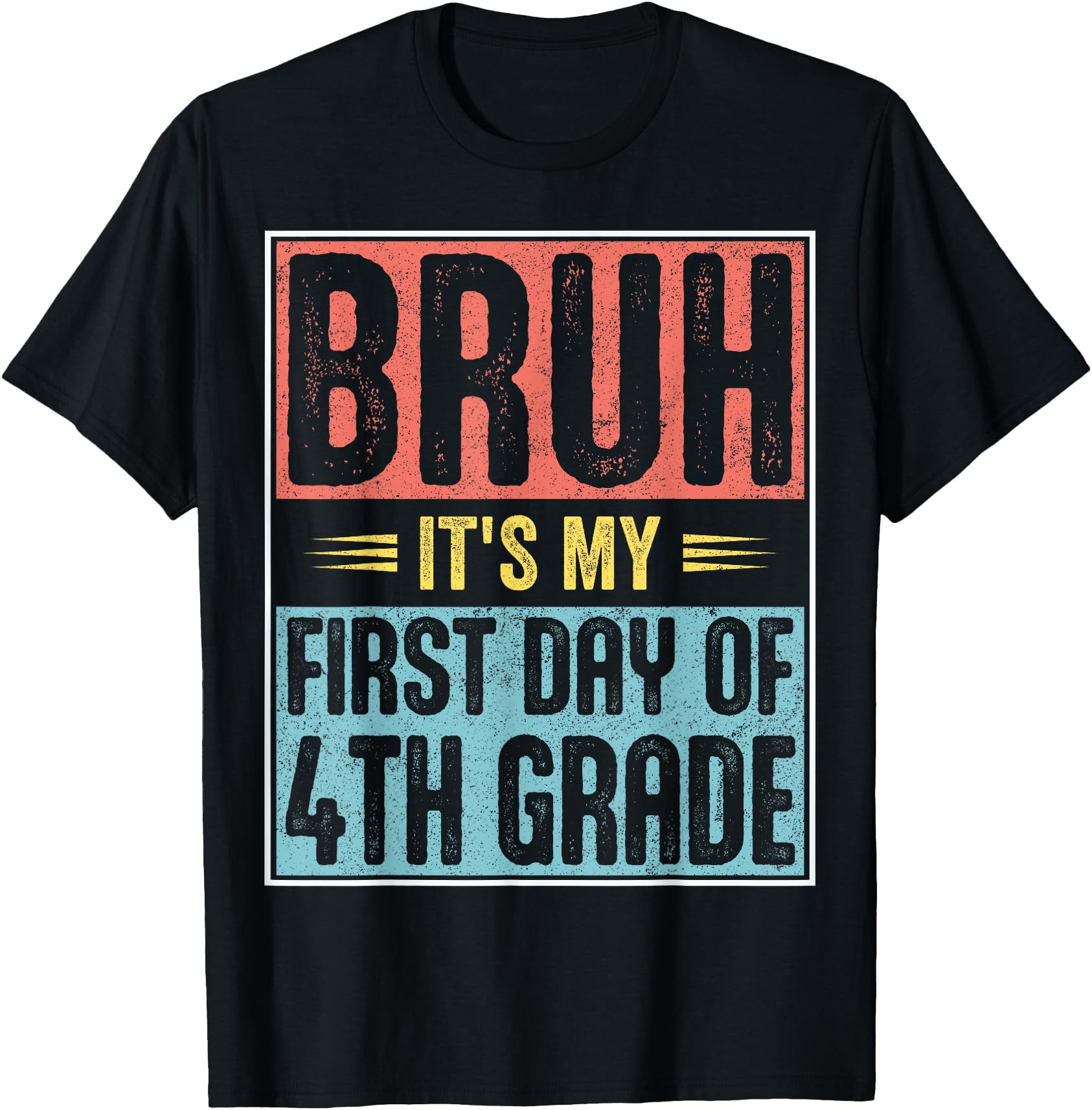 Hot Trending Tee With First Day Of 4Th Grade Back To School Fourth ...