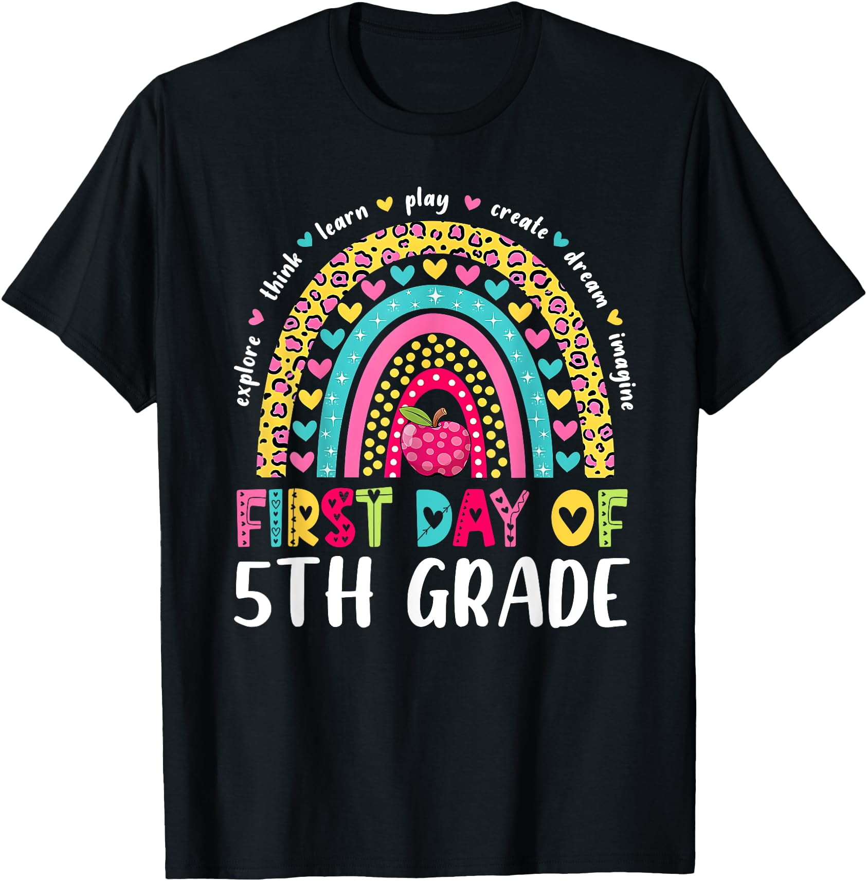 Hot Trending Tee With Groovy 5Th Grade Back To School First Day Of ...