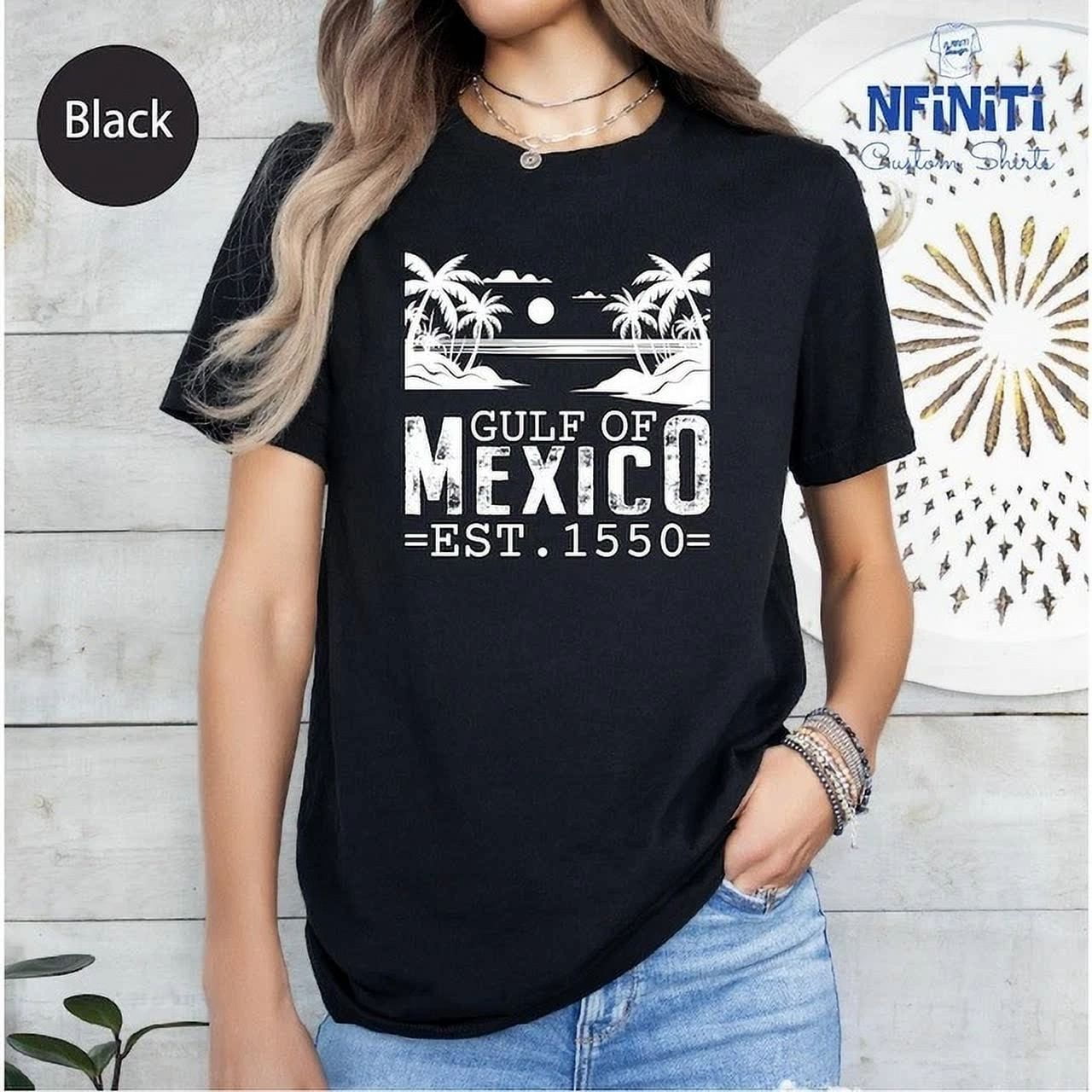 Hot Trending Tee With Gulf Of Mexico Est. 1550 Shirt, Vintage Gulf Of ...