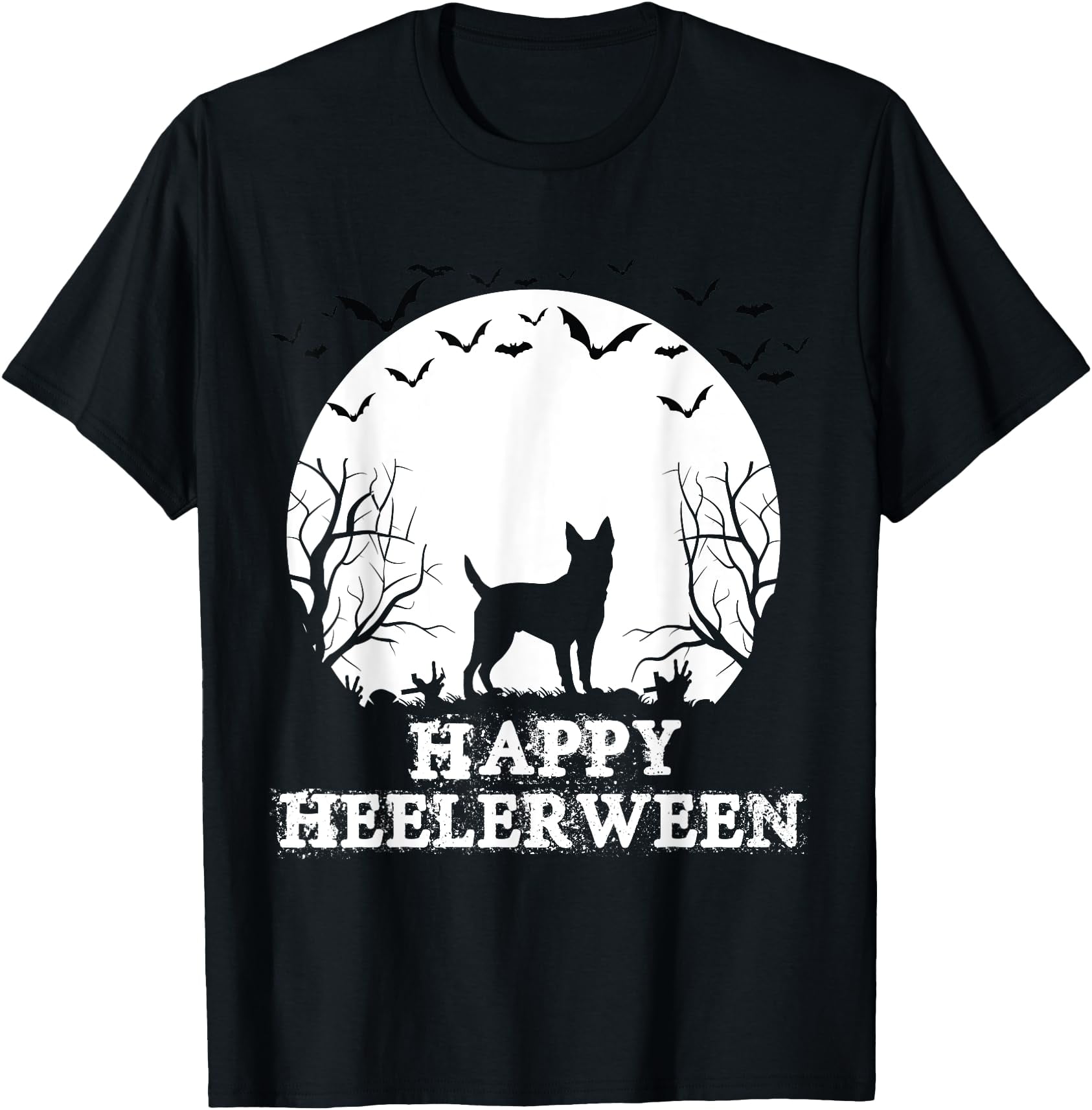 Hot Trending Tee With Happy Heelerween Blue Heeler Heeler Dog Unisex S ...