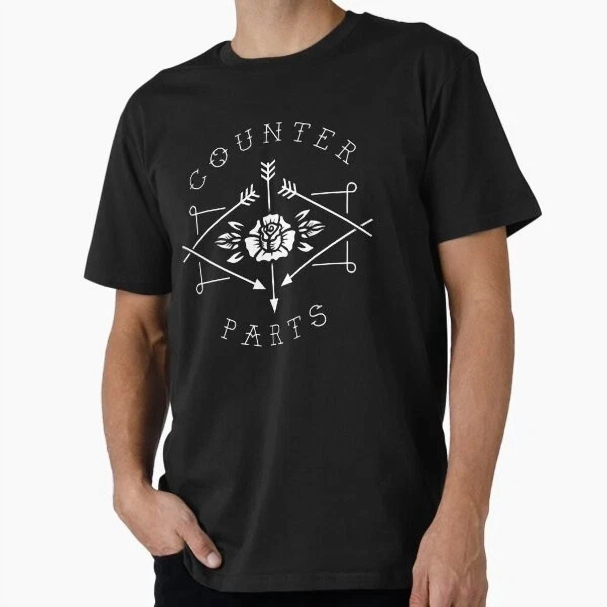 Hot Trending Tee With Hardcore Counterparts Logo T-Shirt S-5Xl ...