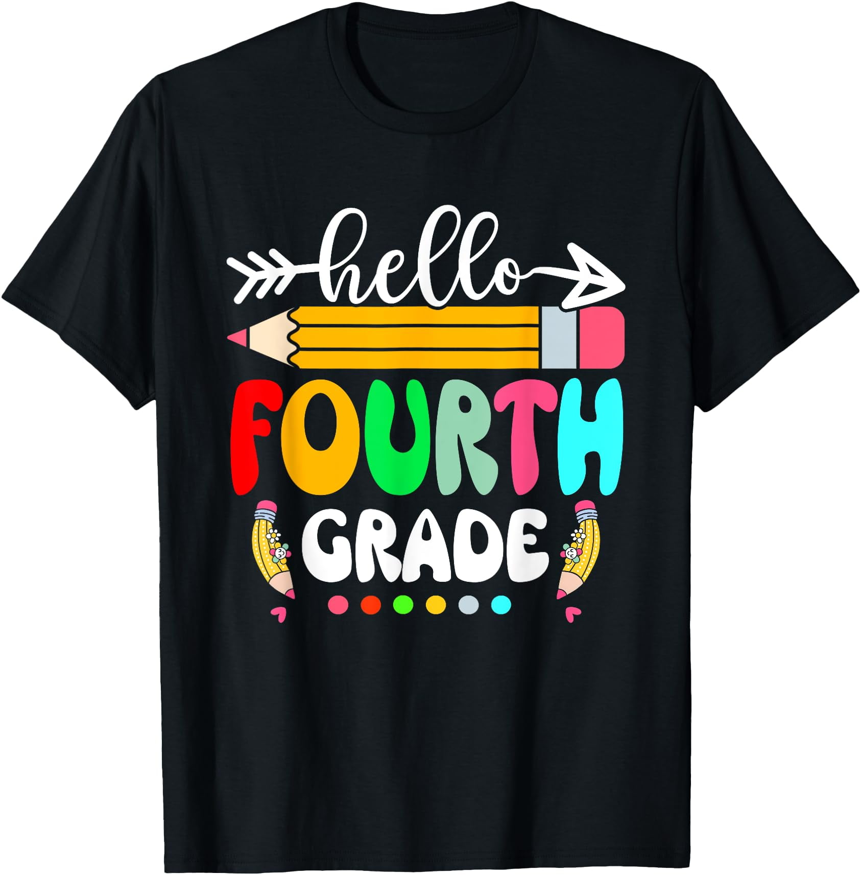 Hot Trending Tee With Hello Fourth Grade 4Th Grade Back To School Mom ...