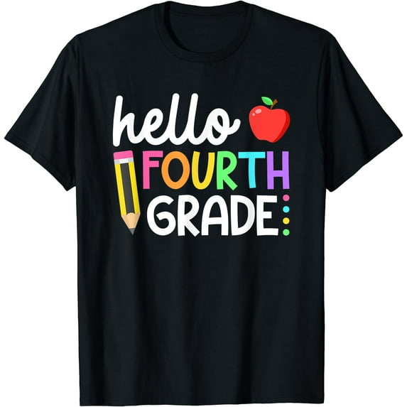 Hot Trending Tee With Hello Fourth Grade Team 4Th Grade Back To School ...