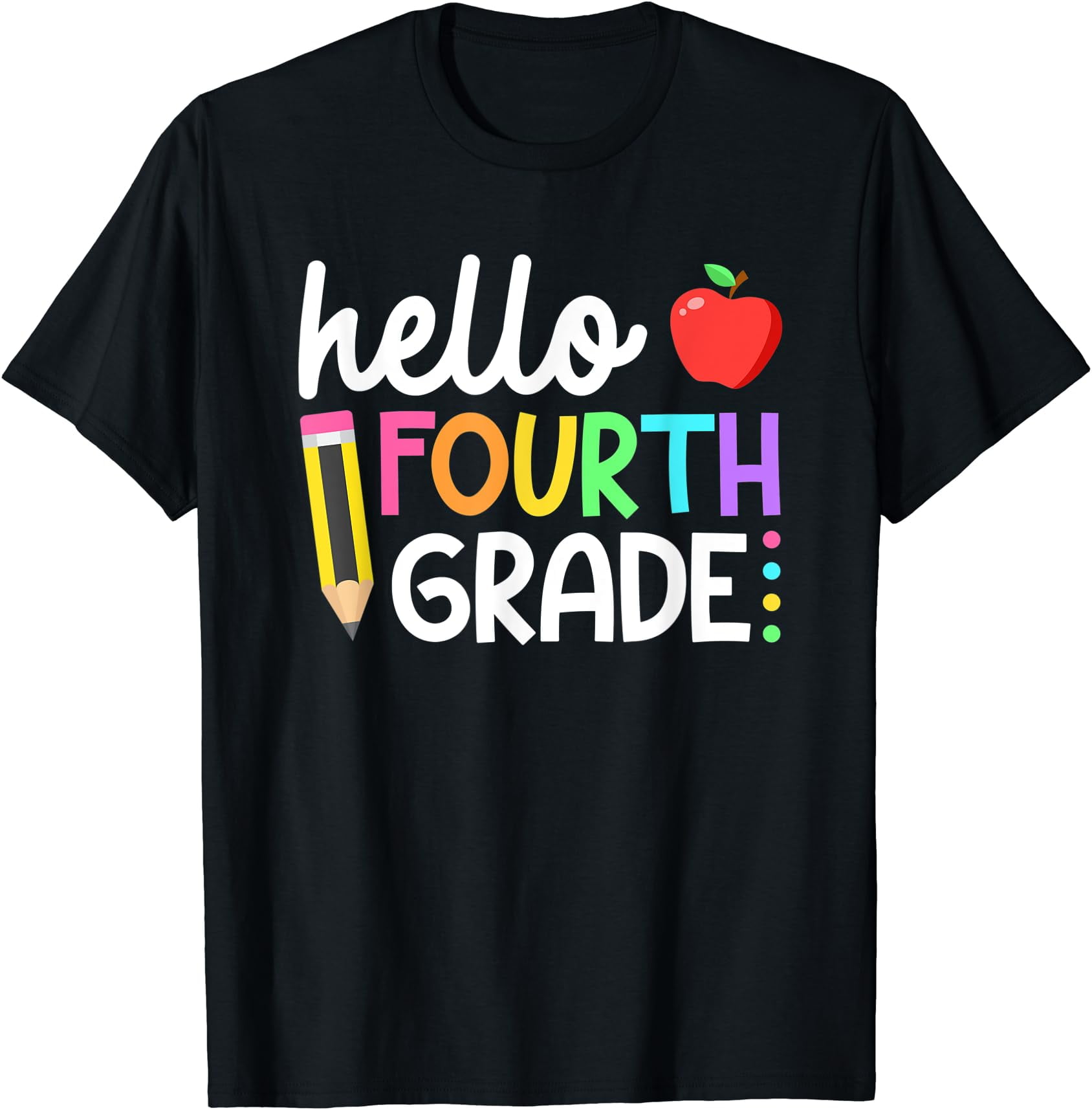 Hot Trending Tee With Hello Fourth Grade Team 4Th Grade Back To School ...
