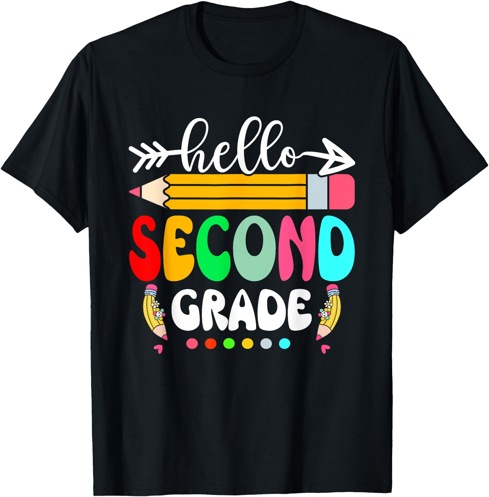 Hot Trending Tee With Hello Second Grade 2Nd Grade Back To School Mom ...