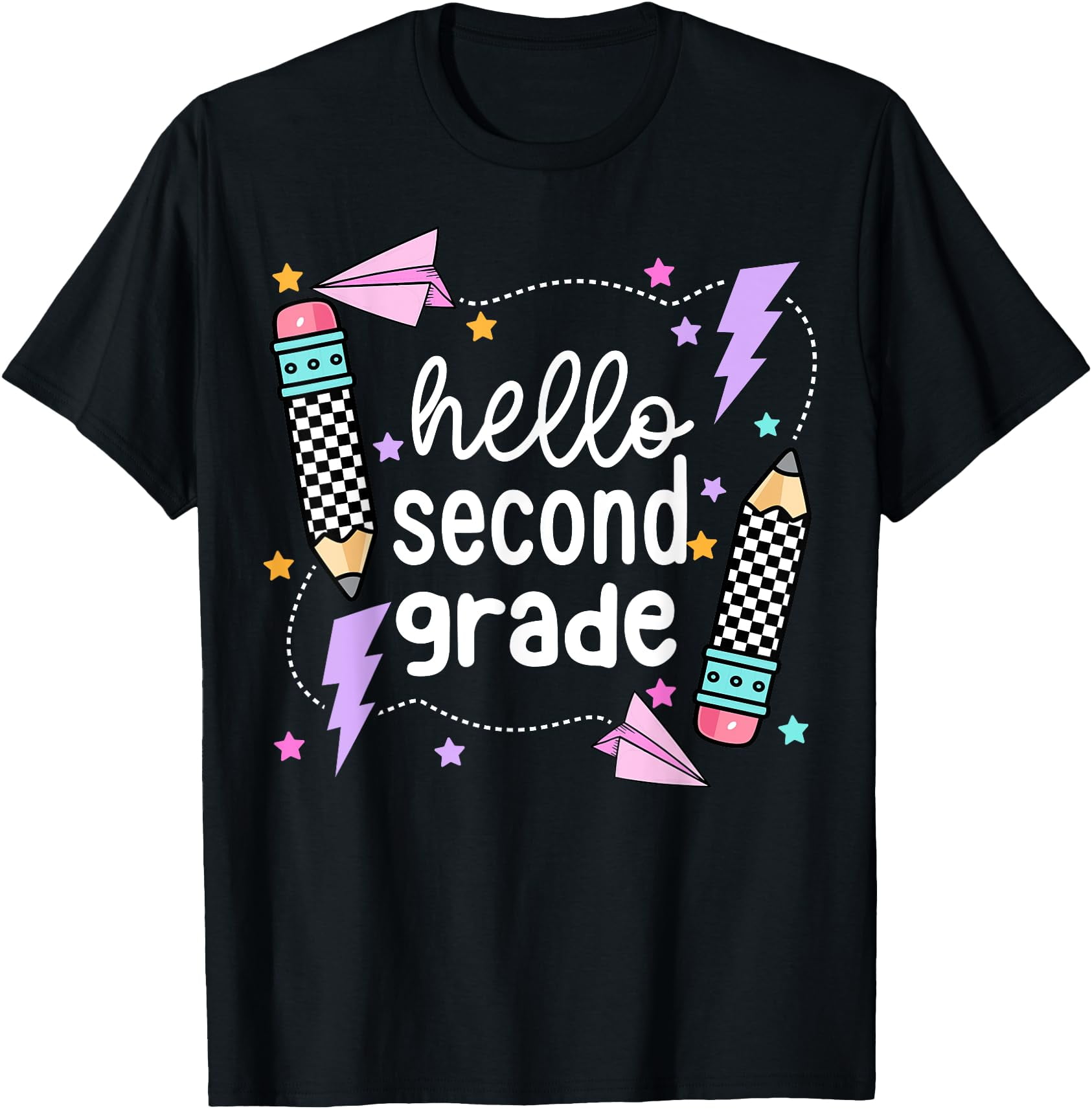 Hot Trending Tee With Hello Second Grade Back To School 2Nd Grade Mom ...