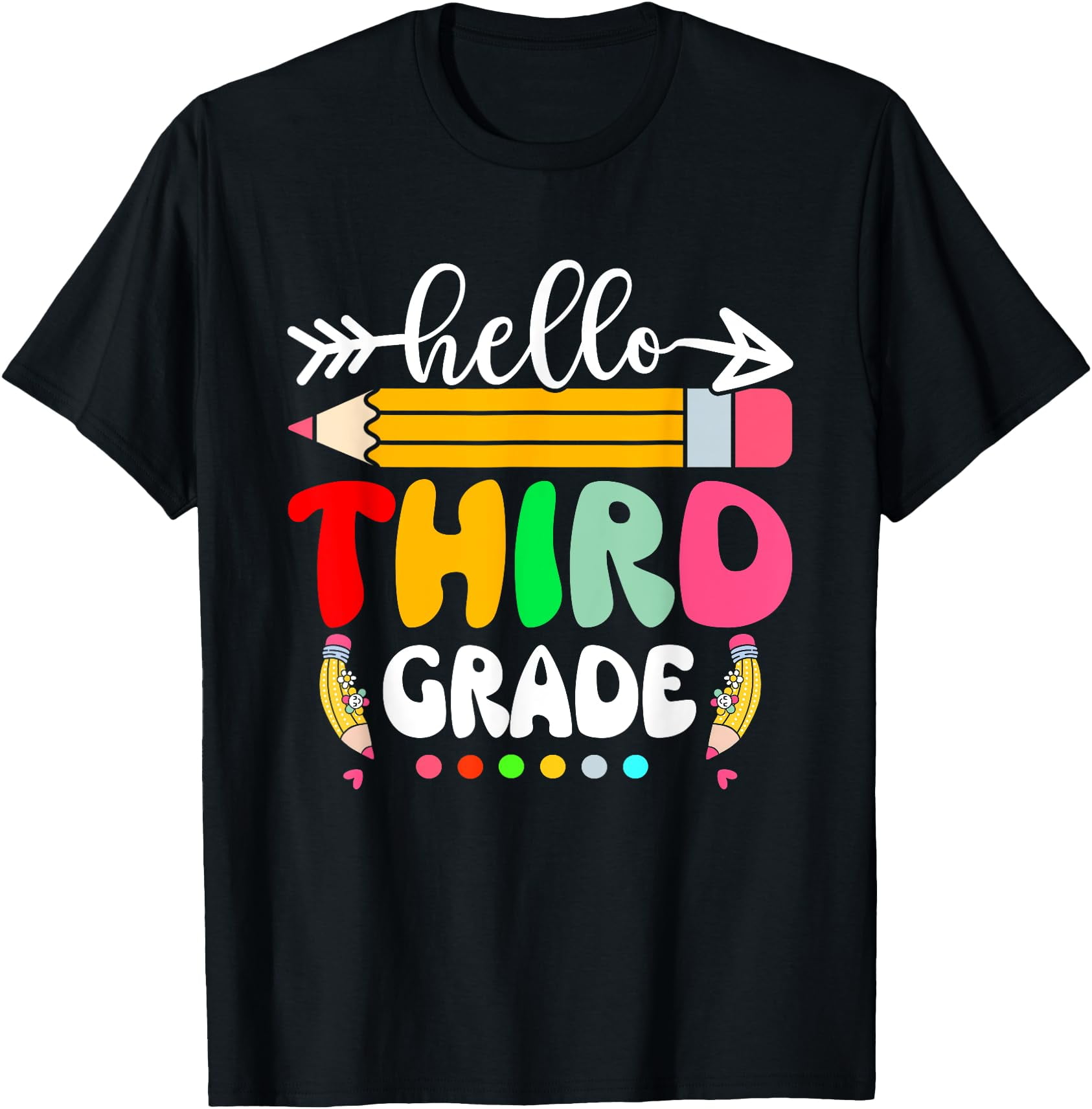 Hot Trending Tee With Hello Third Grade 3Rd Grade Back To School Mom ...