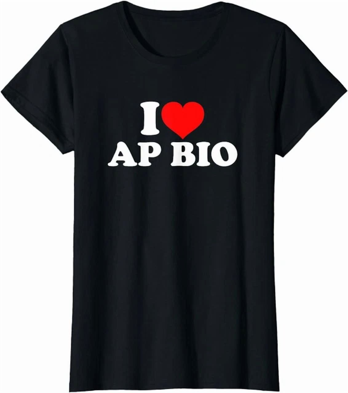 Hot Trending Tee With I Love Ap Bio Course Exam Sitcom T-Shirt ...