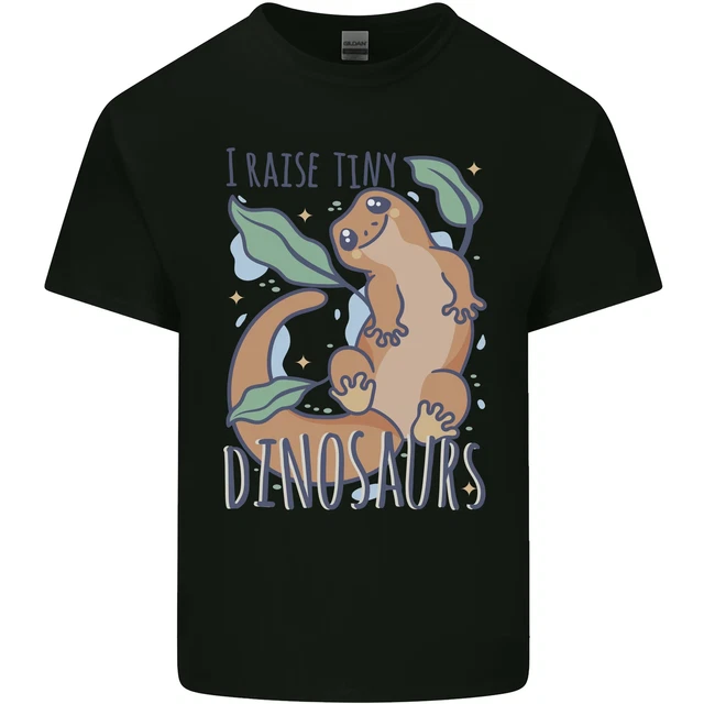 Hot Trending Tee With I Raise Tiny Dinosaurs Lizards Chameleon Mens ...