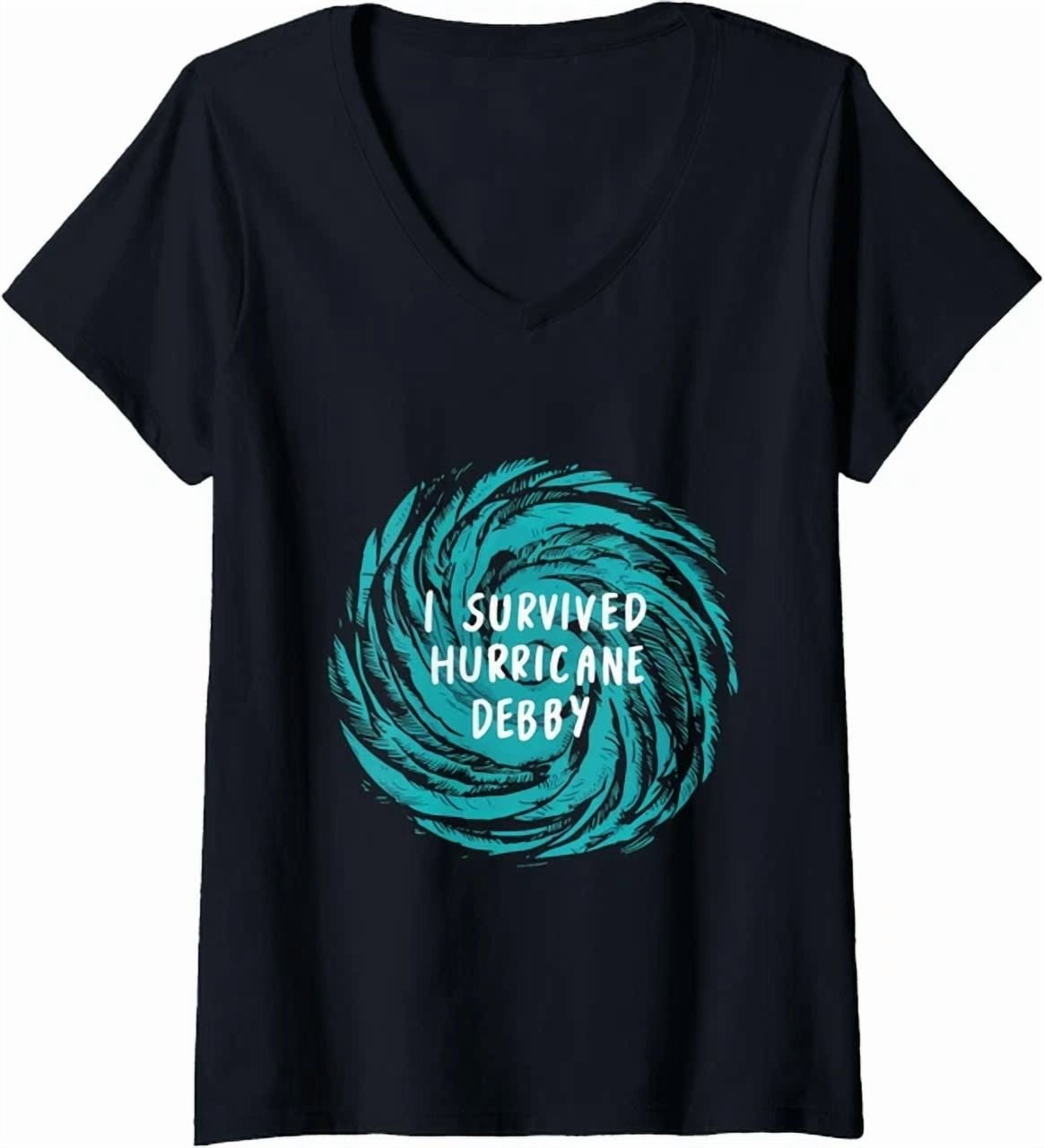 Hot Trending Tee With I Survived Hurricane Debby 2024 Florida Design ...