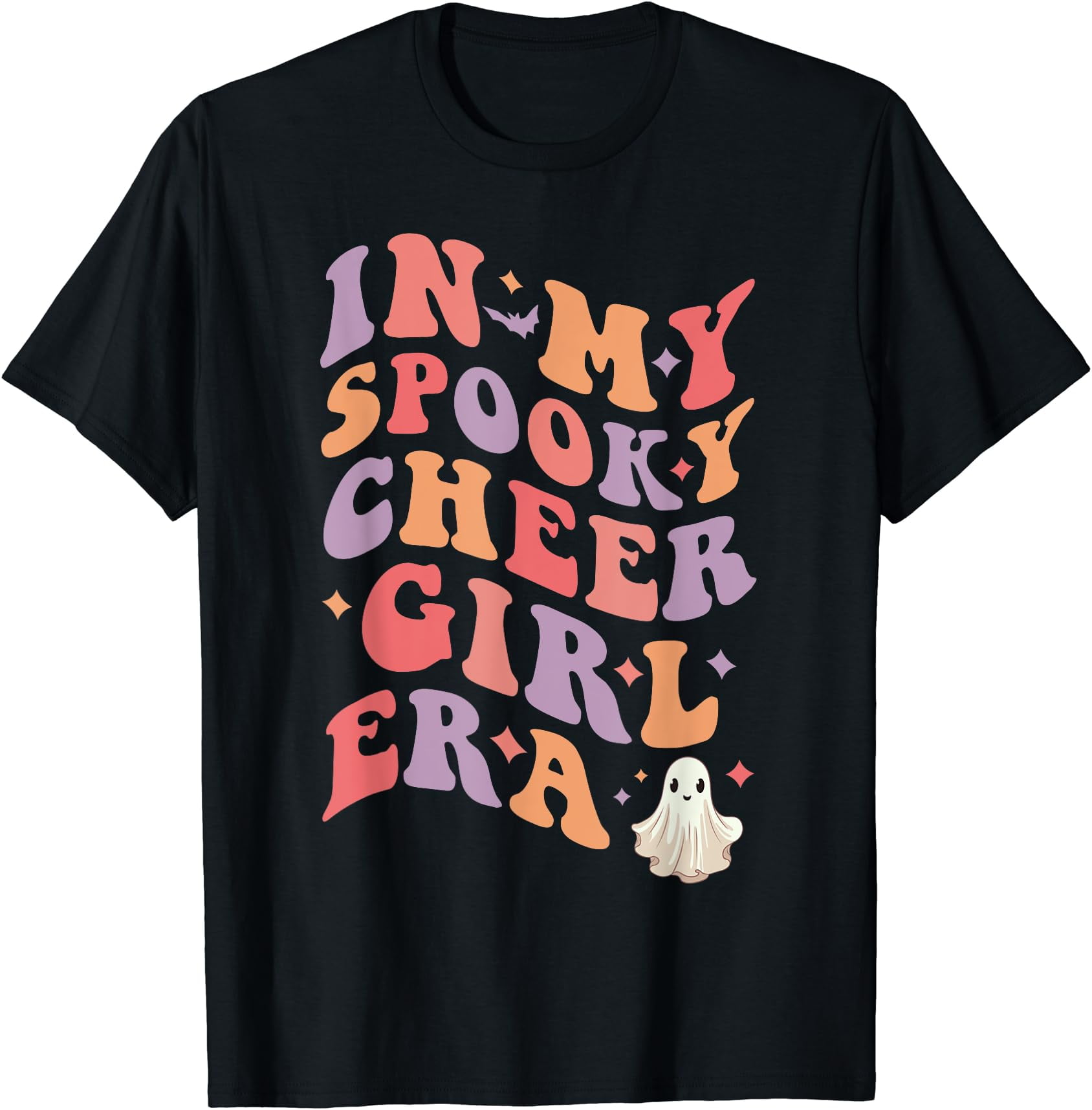 Hot Trending Tee With In My Spooky Cheer Girl Era Cheerleader Girl ...