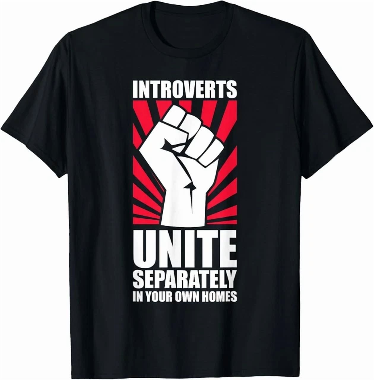 Hot Trending Tee With Introverts Unite Separately In Your Own Homes ...