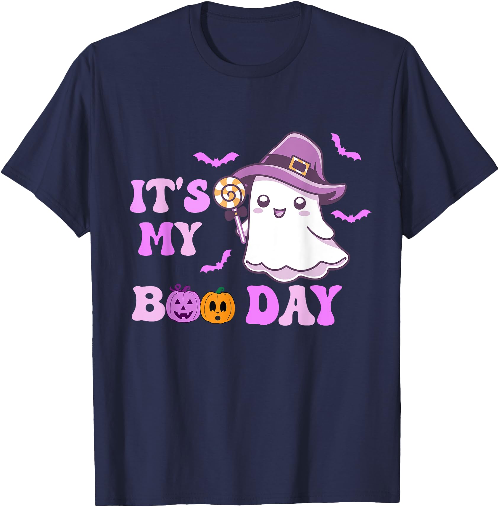 Hot Trending Tee With Its My Boo Day Cute Ghost Women Birthday Unisex S ...
