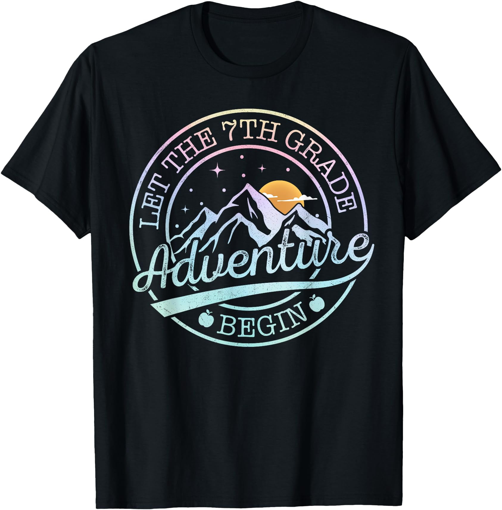 Hot Trending Tee With Let The 7Th Grade Adventure Begin Retro First Day ...