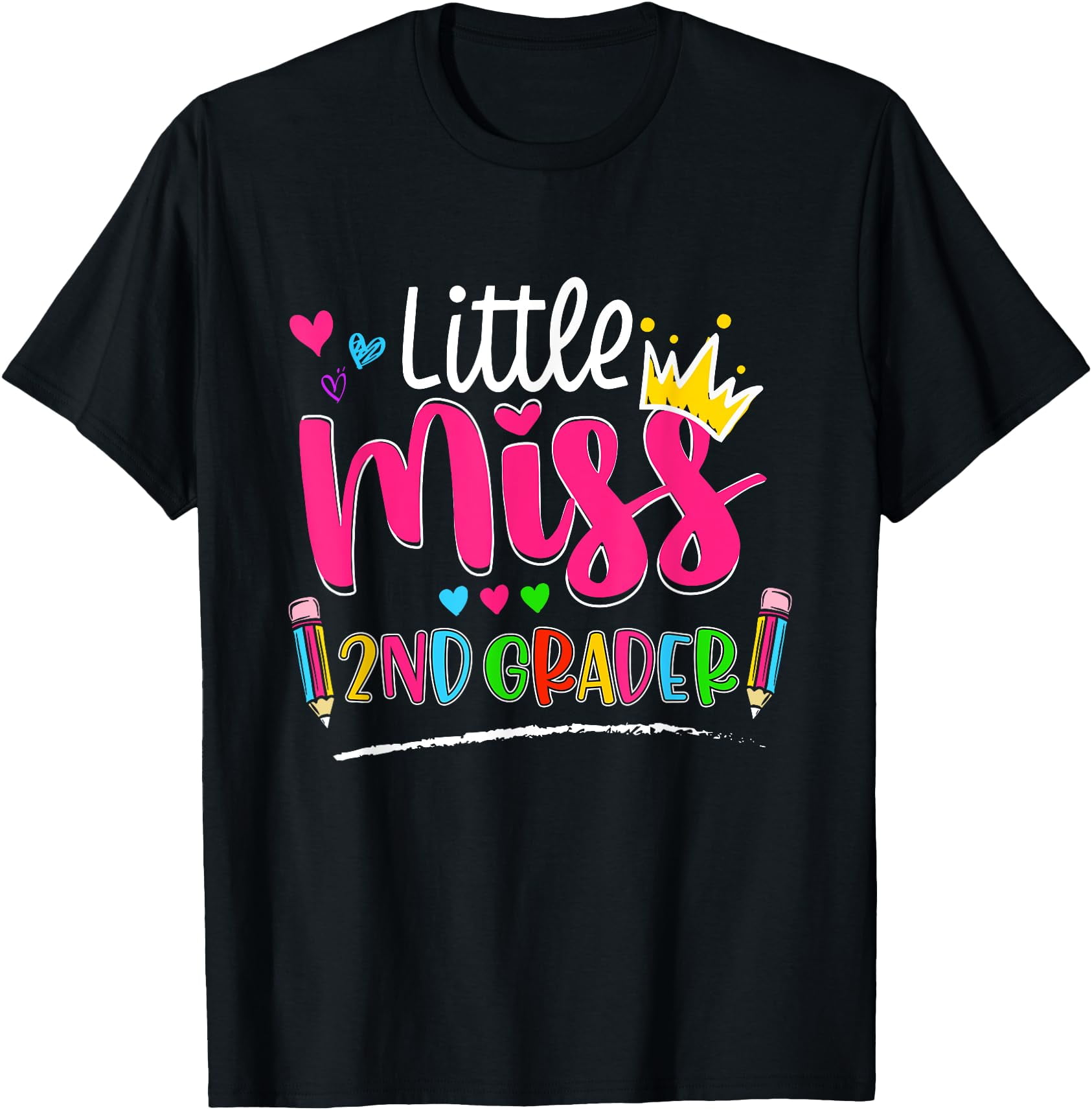 Hot Trending Tee With Little Miss 2Nd Grade First Day Of Second Grade ...