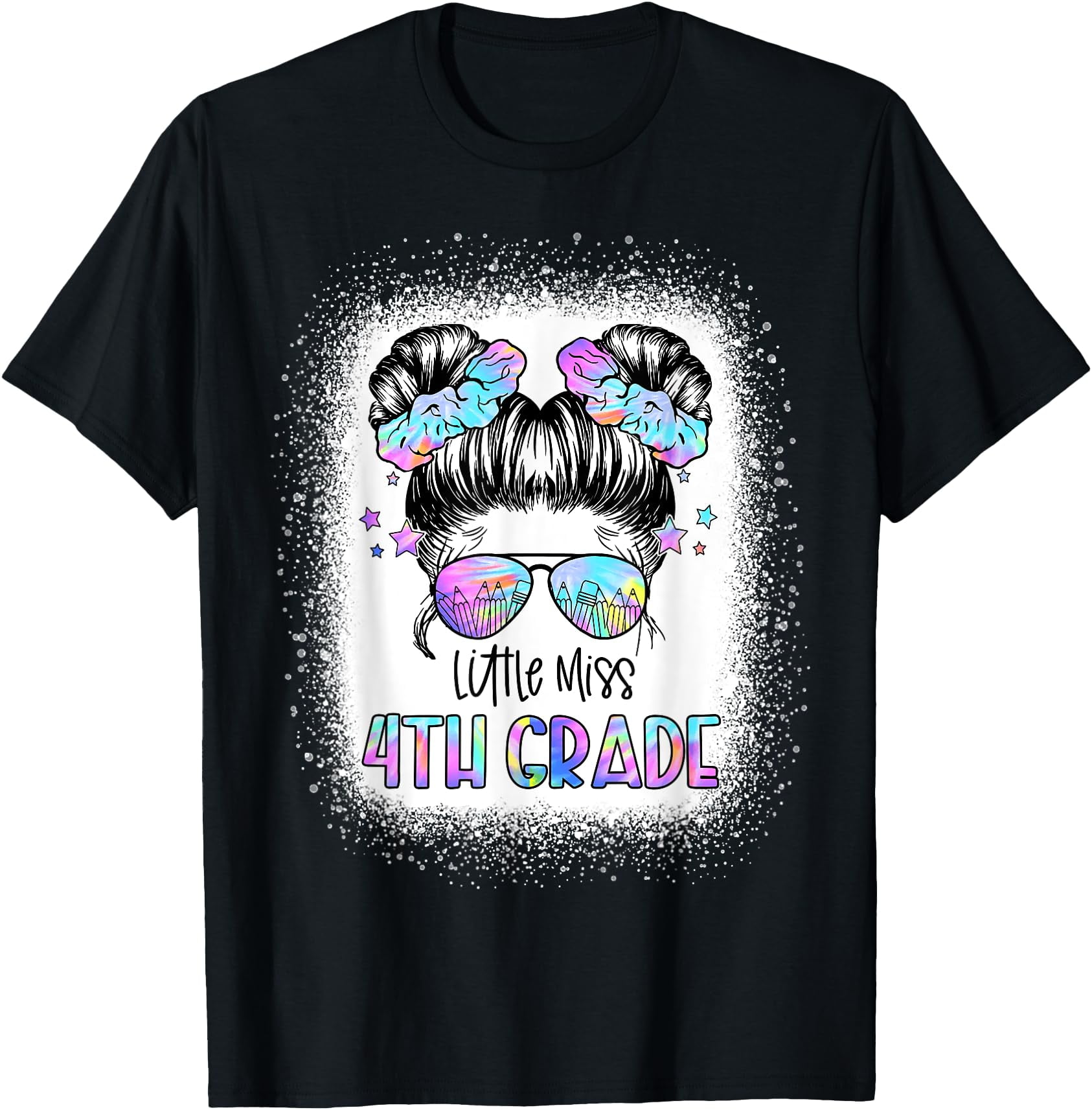 Hot Trending Tee With Little Miss 4Th Grade First Day Of School Fourth ...