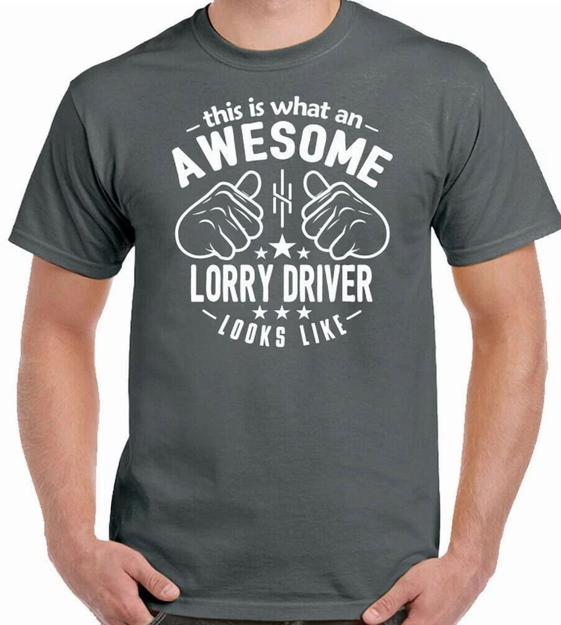 Hot Trending Tee With Lorry Driver T-Shirt This Is What A Looks Like ...