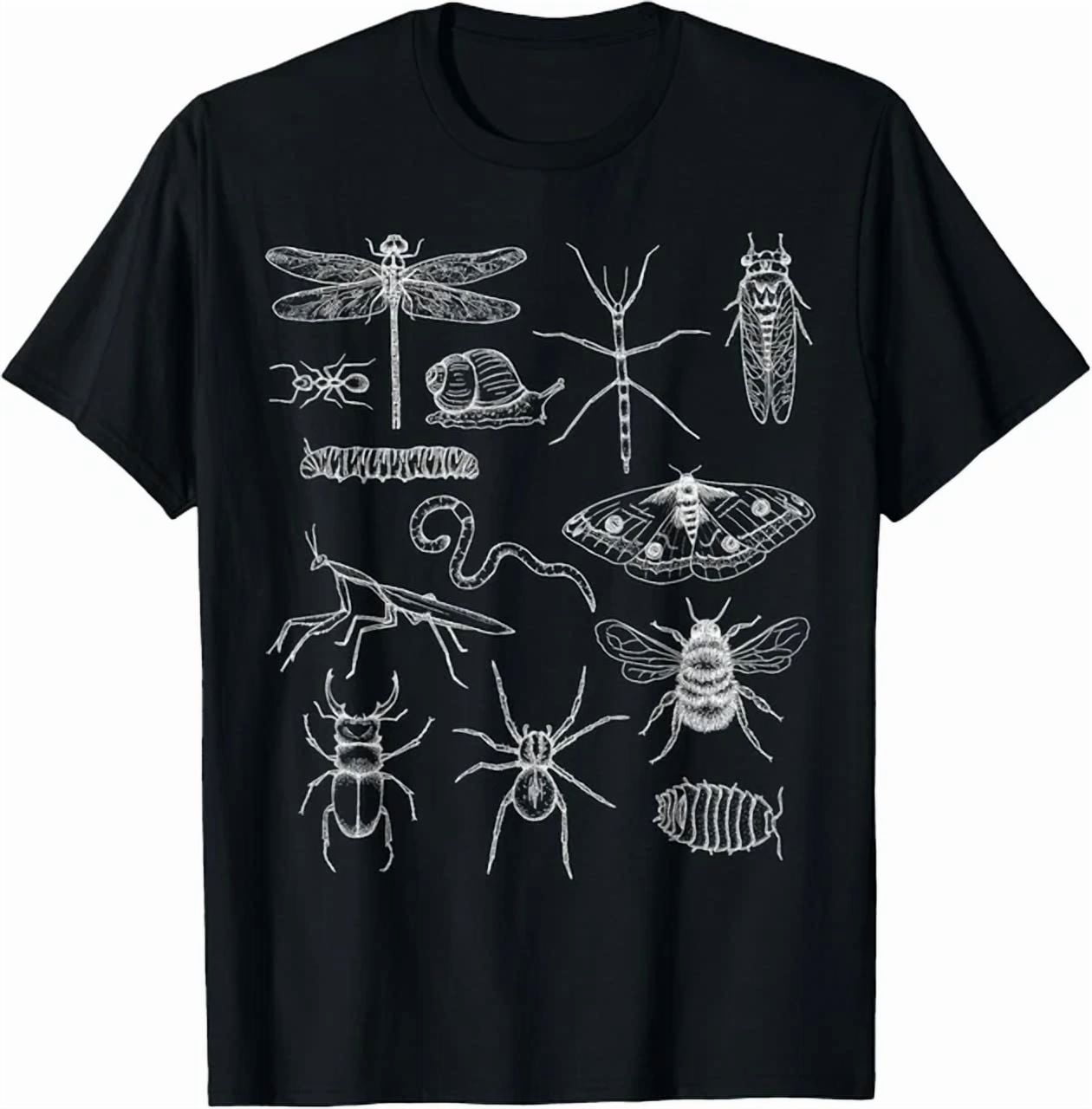 Hot Trending Tee With Minibeasts Insects And Invertebrates Drawings ...