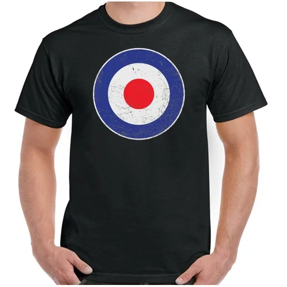 Hot Trending Tee With Mod T-Shirt The Jam Scooter Raf Logo Mens Womens ...