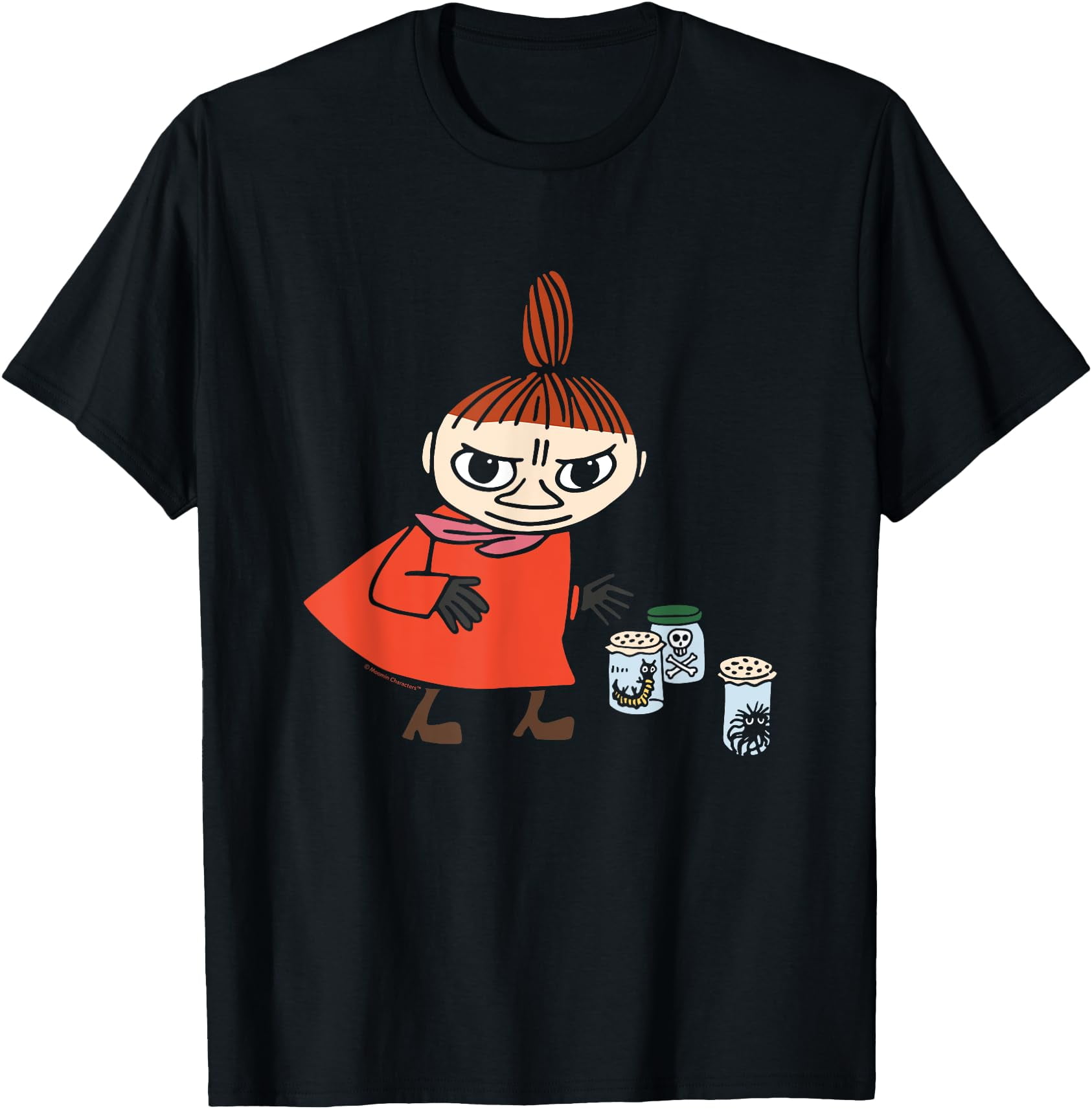 Hot Trending Tee With Moomin Little My Playing With Creepy Crawlies ...