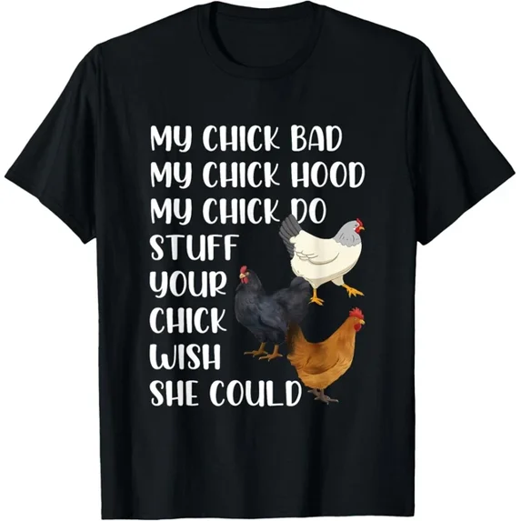 Hot Trending Tee With My Chick Bad My Chick Hood My Chick Do Stuff ...
