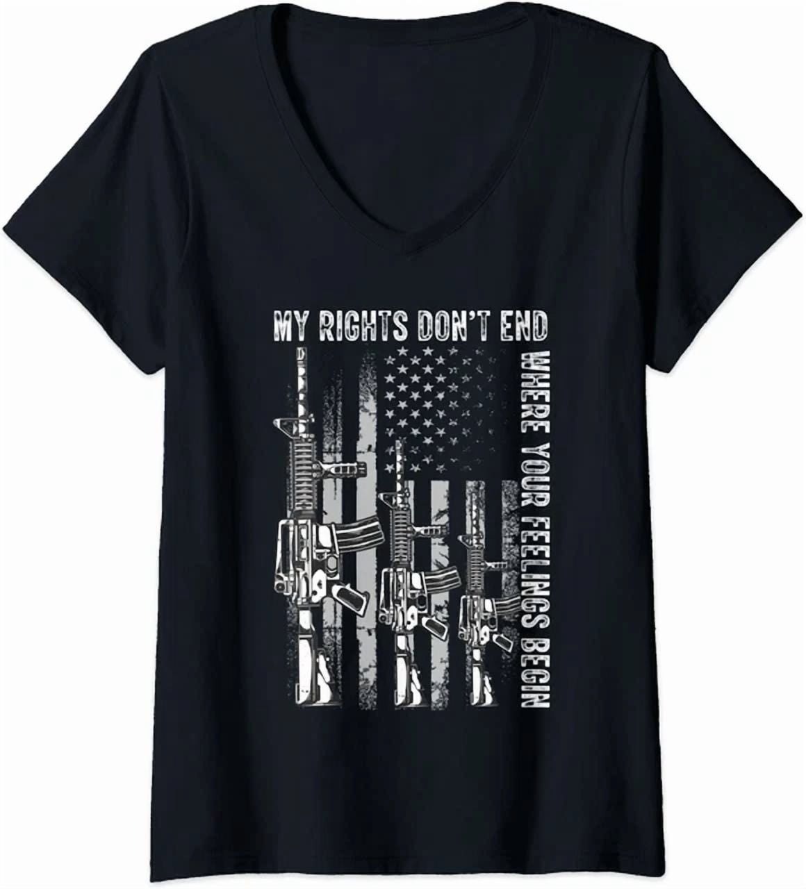 Hot Trending Tee With My Rights Don'T End Where Your Feelings Begin ...
