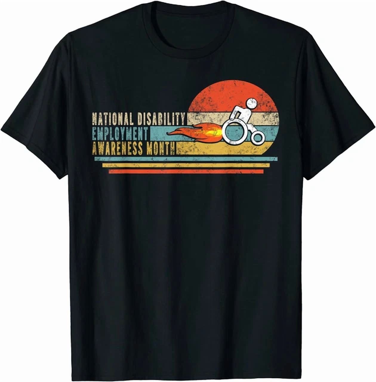 Hot Trending Tee With National Disability Employment Awareness Month T ...