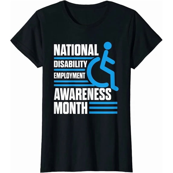 Hot Trending Tee With National Disability Employment Awareness Month ...