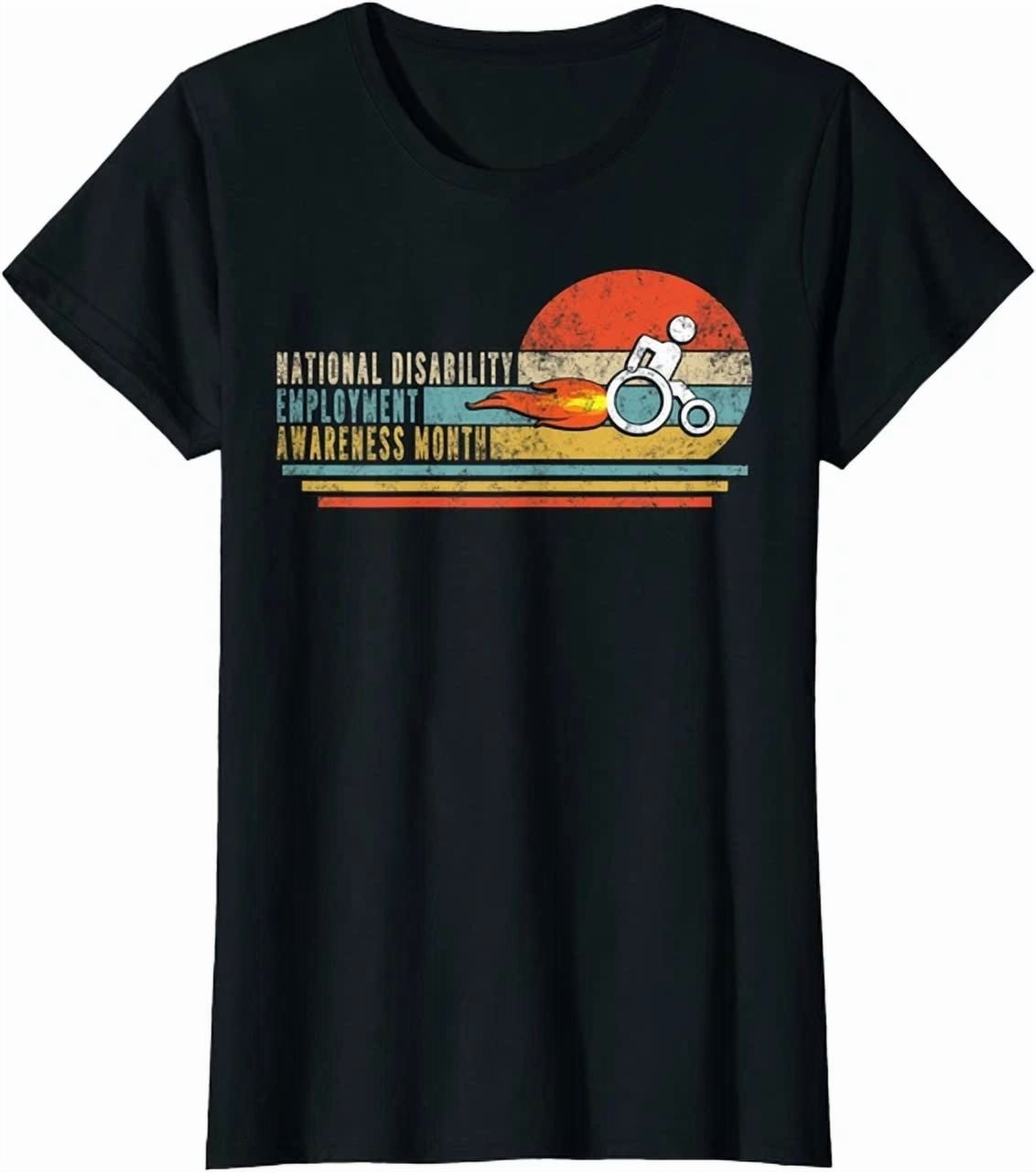 Hot Trending Tee With National Disability Employment Awareness Month ...