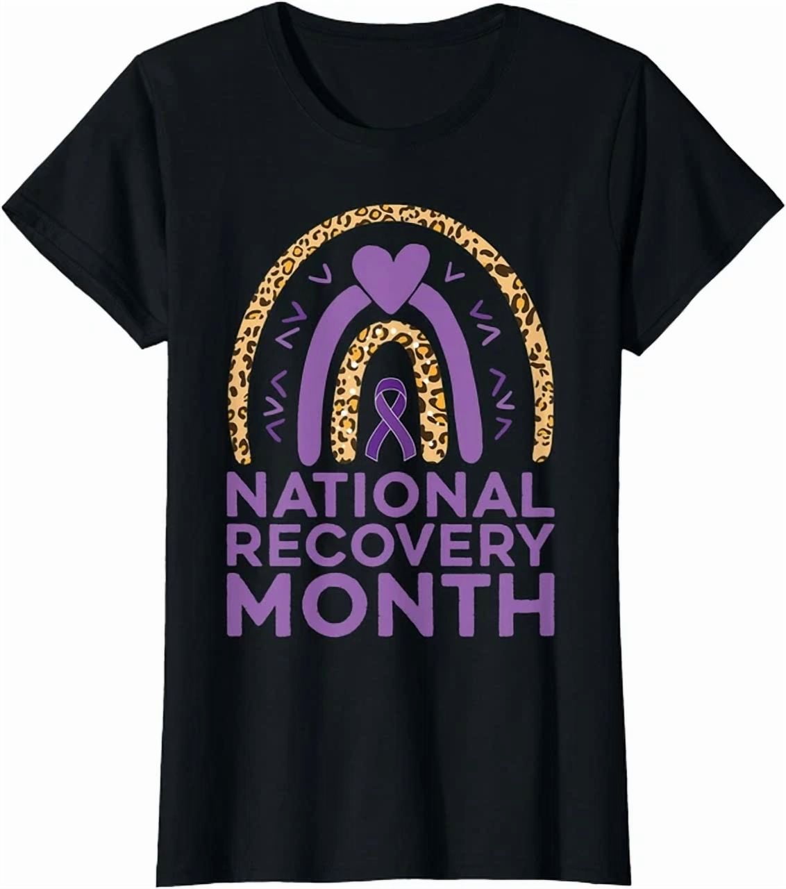 Hot Trending Tee With National Recovery Month Warrior Addiction ...