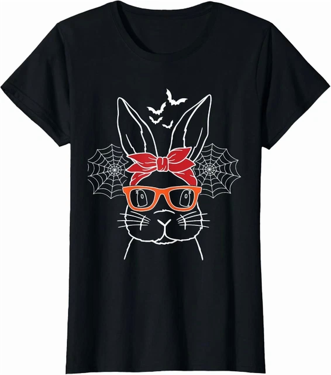 Hot Trending Tee With Nerd Bunny Lazy Costume Cute Rabbit T-Shirt ...