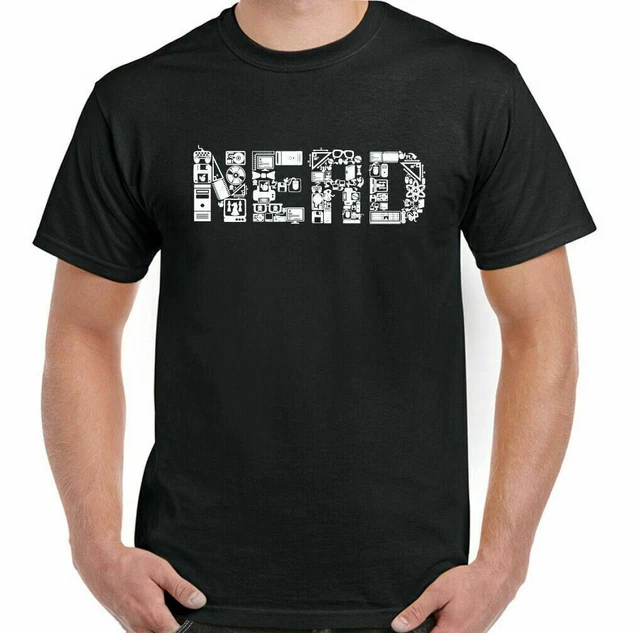 Hot Trending Tee With Nerd T-Shirt Geek Clip Art Mens Womens Science ...