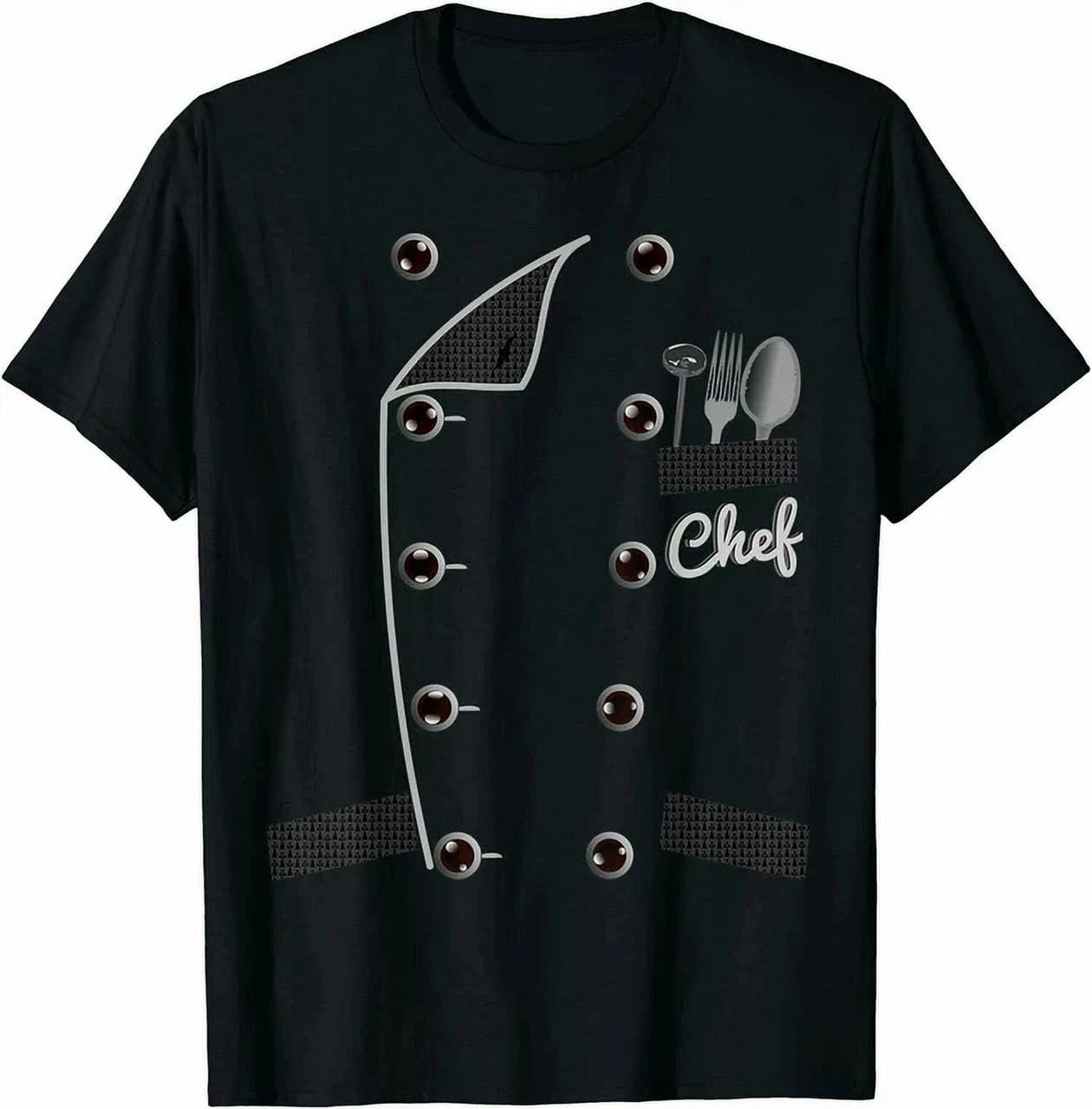 Hot Trending Tee With New Limited Chef Tshirt Uniform Cook Shirt For ...