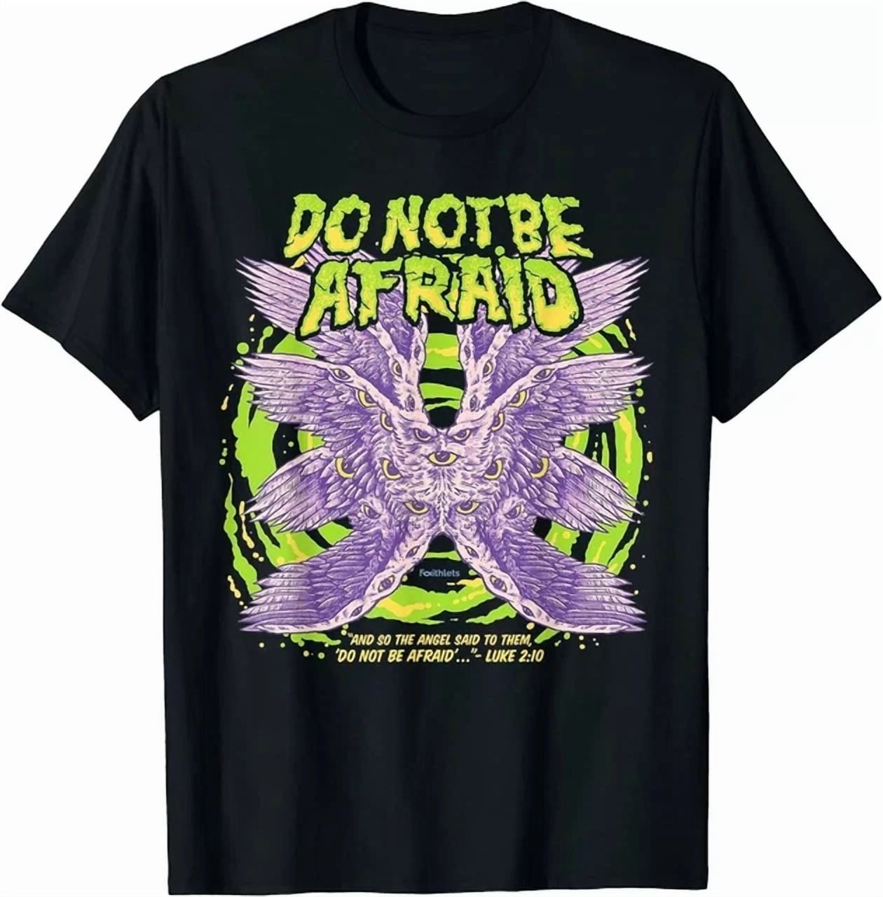 Hot Trending Tee With New Limited Do Not Be Afraid Realistic Angel T ...