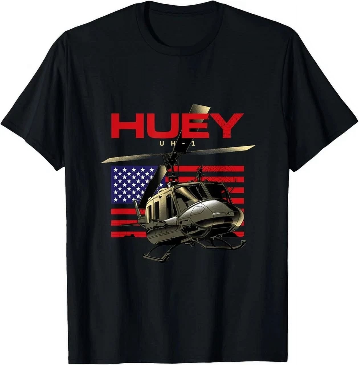 Hot Trending Tee With New Limited Huey Uh-1 Military Helicopter ...