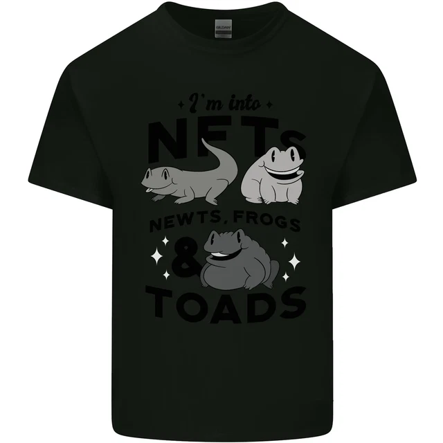 Hot Trending Tee With Nft Newts Frogs Toads Mens Womens S-5Xl T-Shirt ...