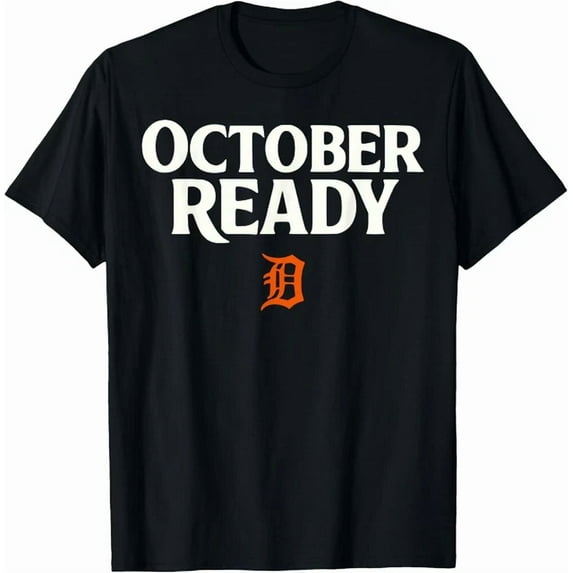 Hot Trending Tee With October Ready For Ready Tiger Design Unisex S-5Xl ...