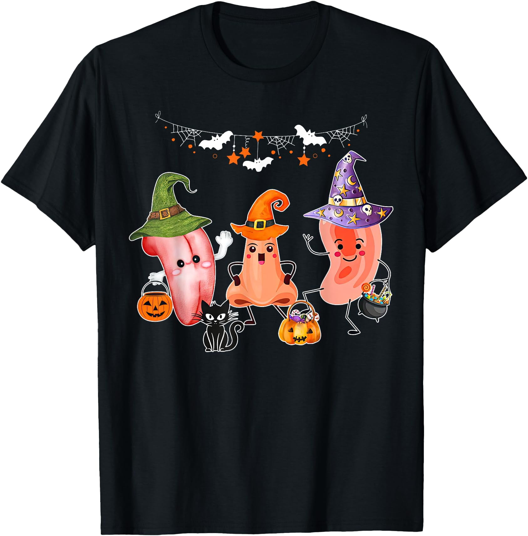 Hot Trending Tee With Otolaryngologist Halowen Spooky Ent Ear Nose And ...