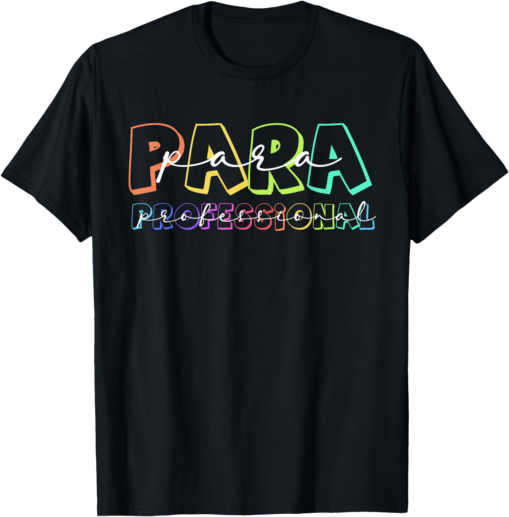 Hot Trending Tee With Para Paraprofessional Paraeducator First Day Back ...