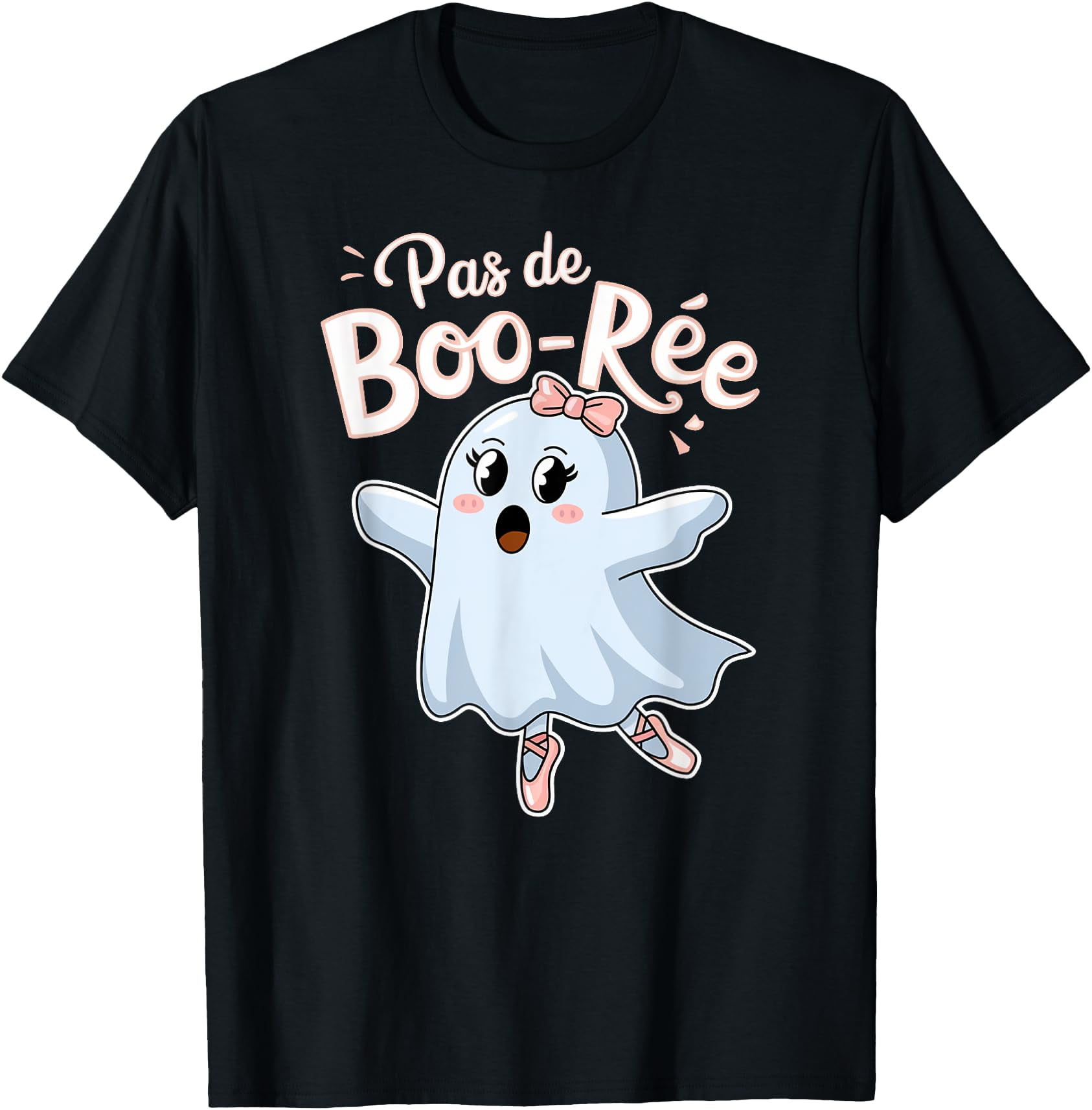 Hot Trending Tee With Pas De Boo-Rée Ballet Ghosts Dance Dancer Teacher ...