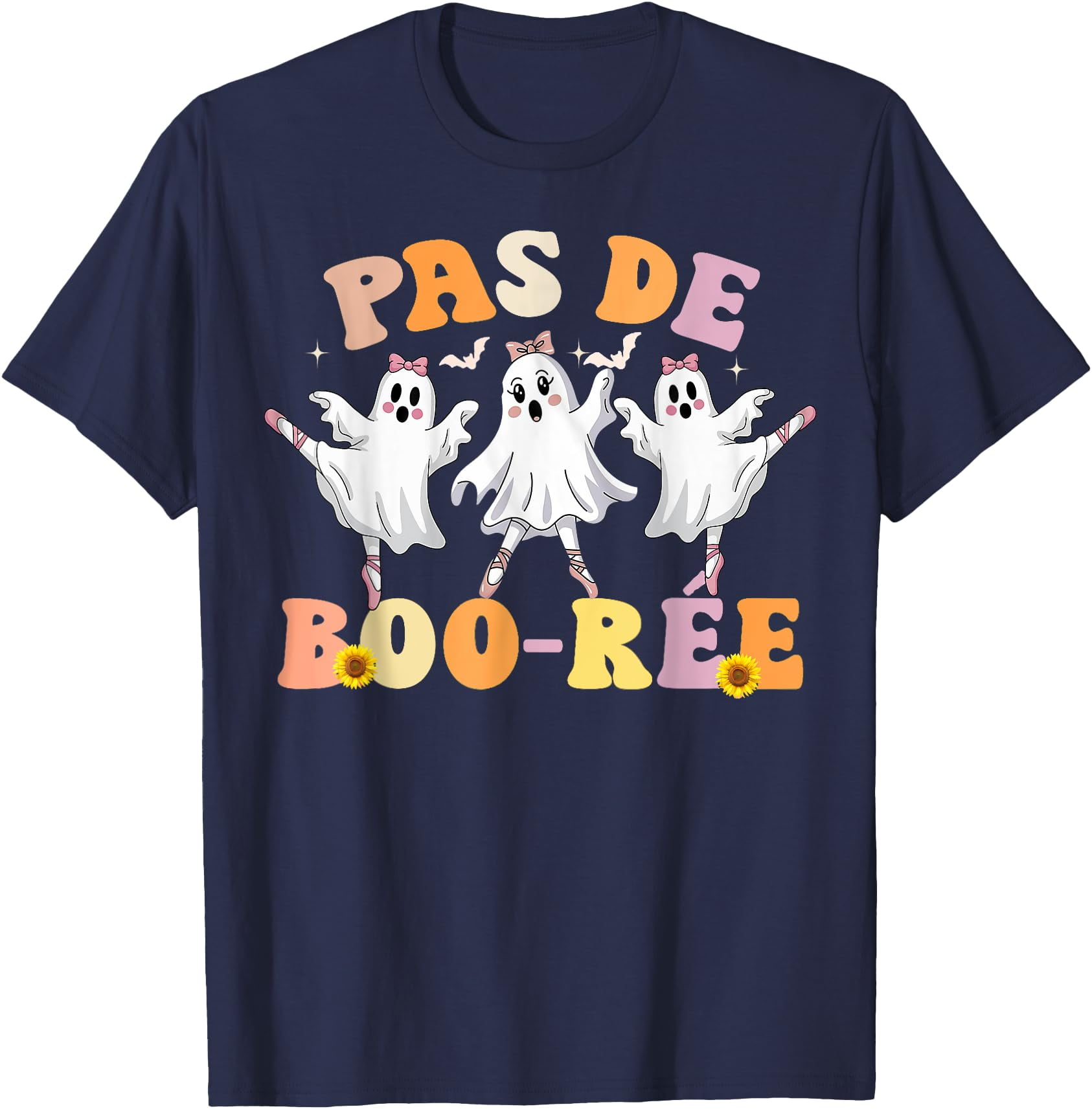 Hot Trending Tee With Pas De Boo-Rée Spooky Ghost Unisex S-5Xl T-Shirt - Walmart.com