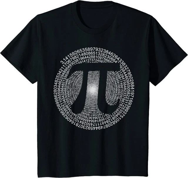Hot Trending Tee With Pi 3,14 Pi Number Symbol Math Science Gift Scholl Unisex S-5Xl T-Shirt ...