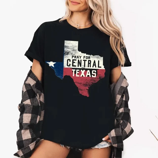 Hot Trending Tee With Pray For Central Texas Camp Mystic Flood Support ...