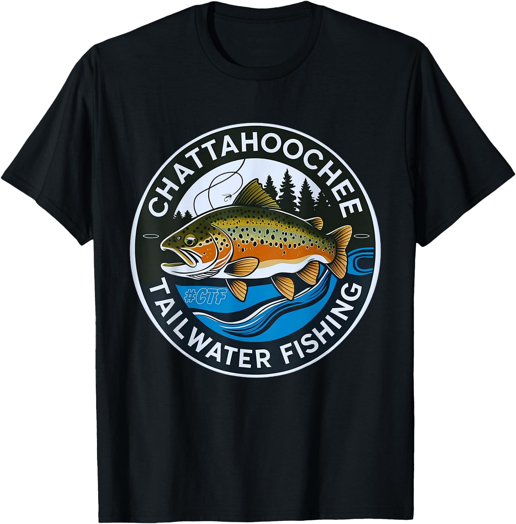 Hot Trending Tee With Protect The Hooch Jumping Trout Unisex S-5Xl T ...