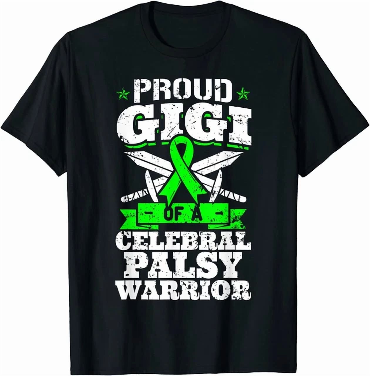 Hot Trending Tee With Proud Gigi Of A Cerebral Palsy Warrior Cp ...