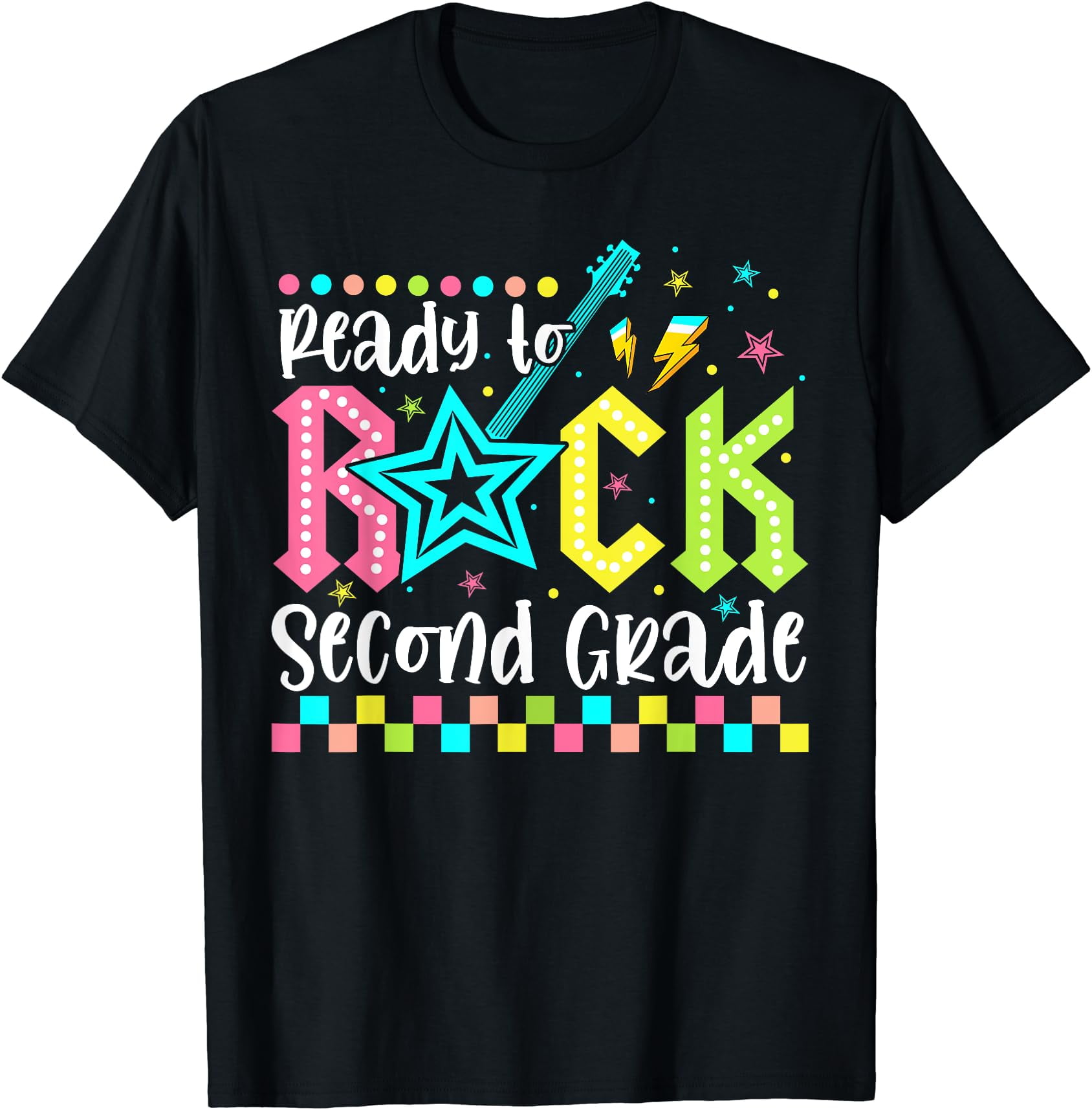 Hot Trending Tee With Ready To Rock Second Grade Back To School 2Nd ...