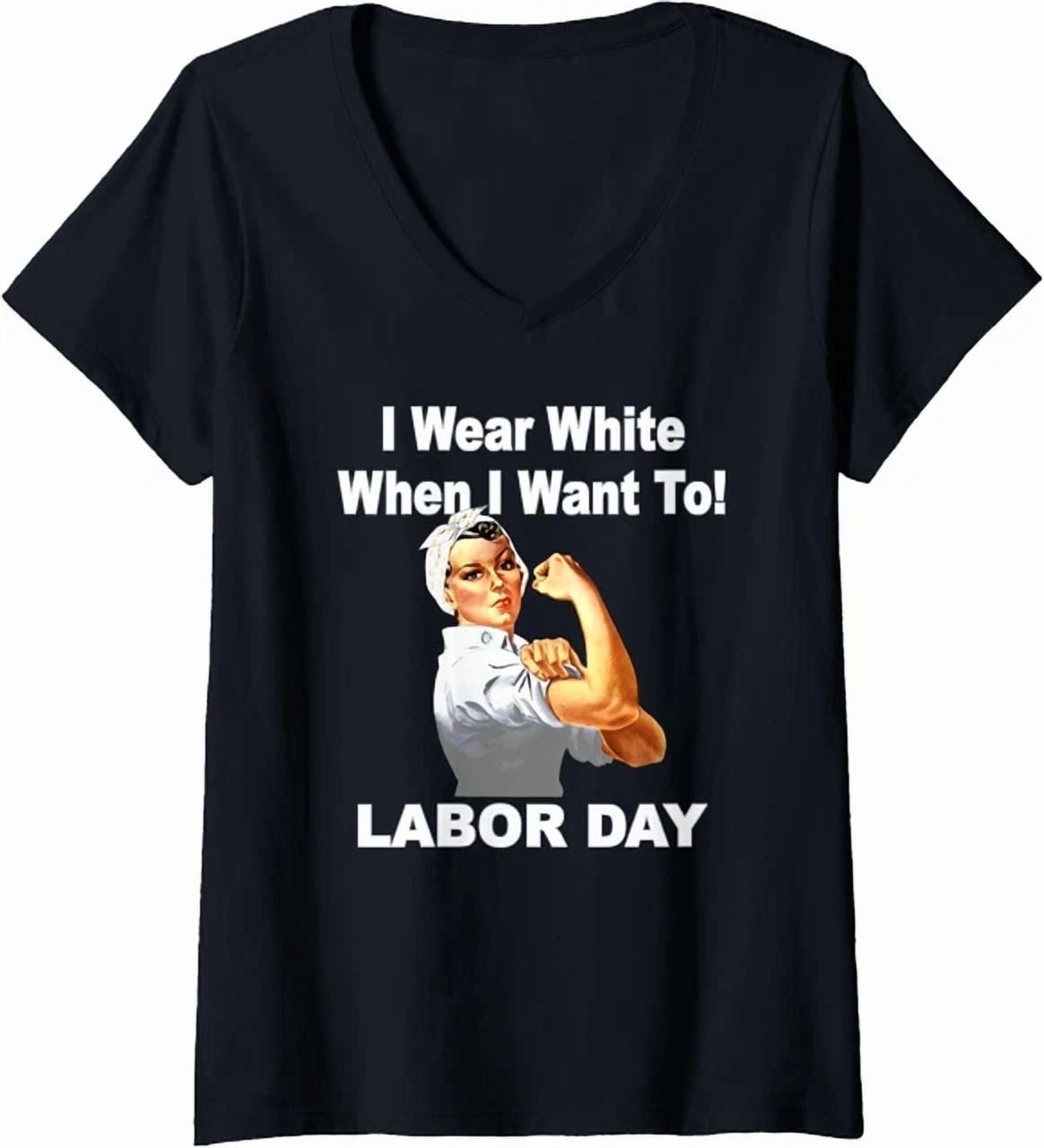 Hot Trending Tee With Rosie The Riveter Labor Day Cute Feminist Design ...
