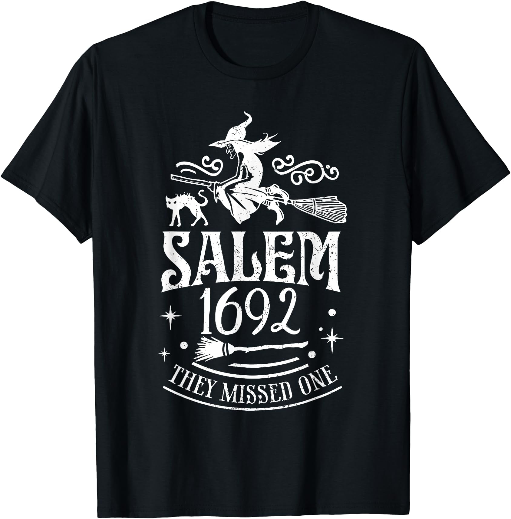 Hot Trending Tee With Salem 1692 They Missed One Witch Halowen ...