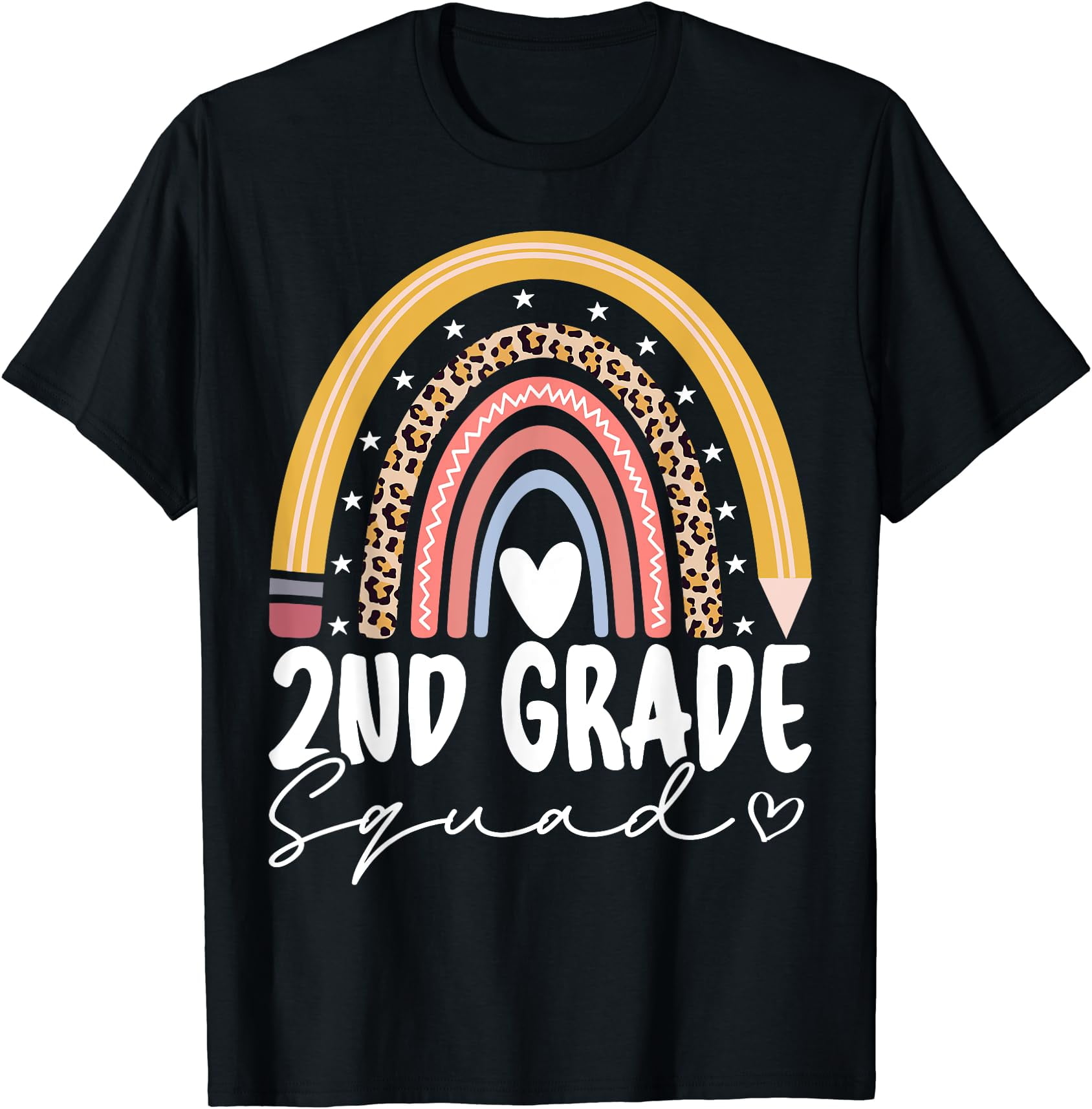 Hot Trending Tee With Second Grade Squad 2Nd Grade Team Retro First Day ...